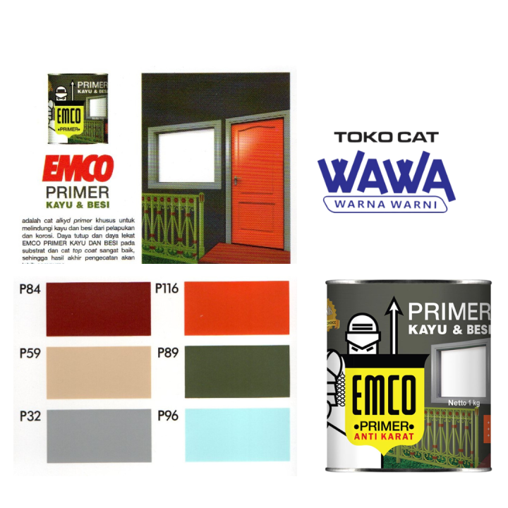 Emco Lux cat kayu dan besi sintetis BINTANG | Lazada Indonesia