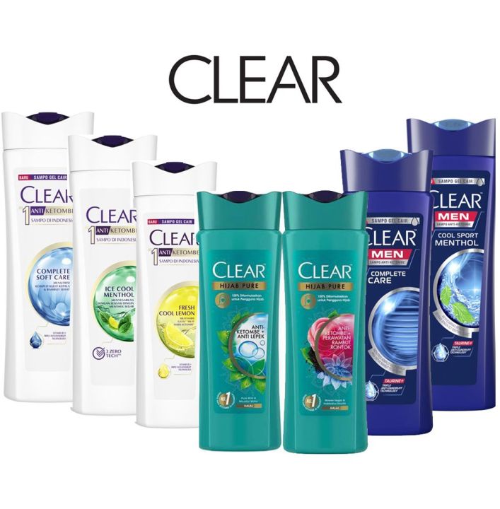 Clear Shampoo - Perawatan Rambut Anti Ketombe | Lazada Indonesia
