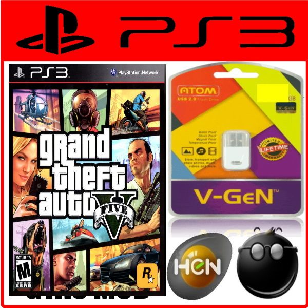 Game gta v gta 5 mod ps3 husus hen cfw | Lazada Indonesia