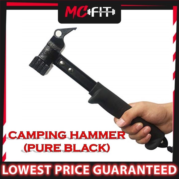 MCFIT Camping Hammer Multipurpose Tent Peg Flysheet Stake Remover Anti ...