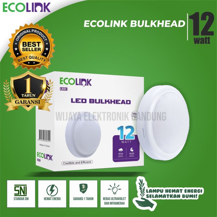 Lampu Panel Ecolink Bulkhead Led 12 Watt And 20 Watt Lampu Outbow