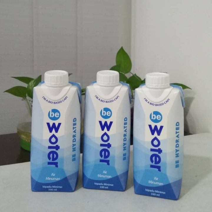 beWater Still water in Paper Boxed Packaging (330mL x 12) 1 Carton | Lazada