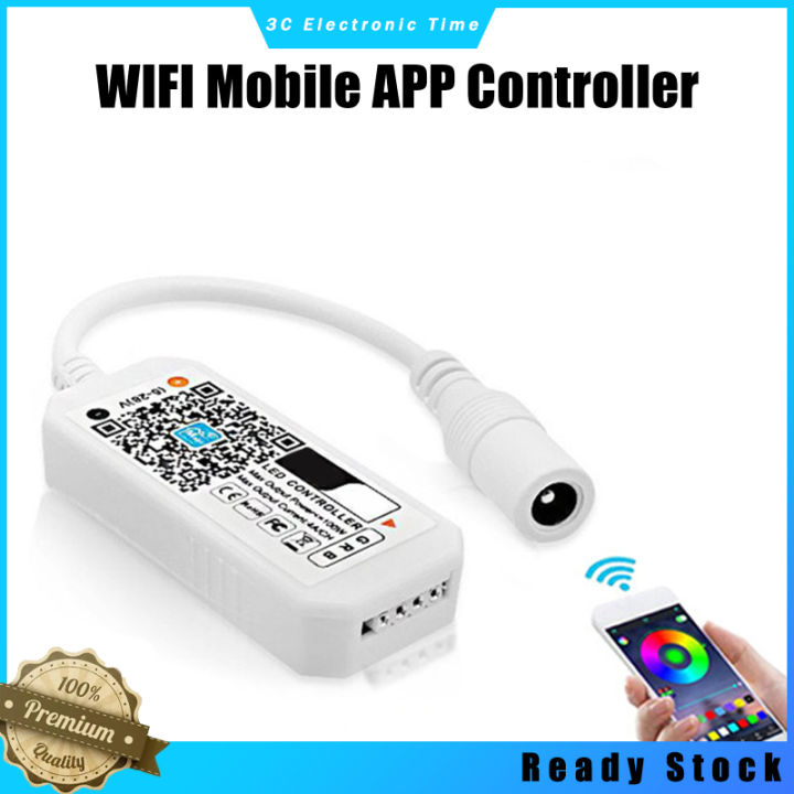 LED Strip Light Controller Intelligent Wireless APP Sync Music Function ...