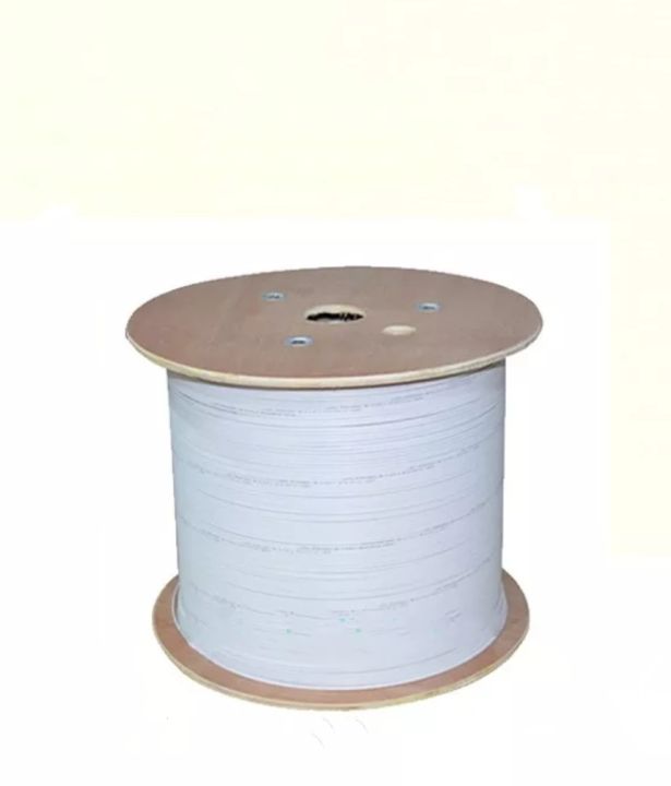 TM approval Unifi indoor 2 Core Drop Fiber Optic FTTH Drop Cable (White ...