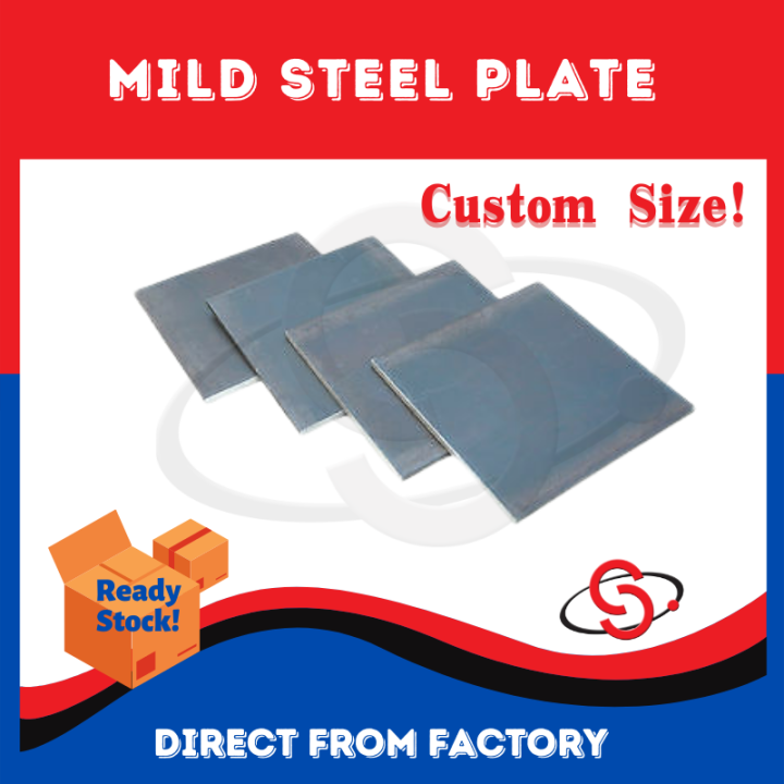 SCM Metal Sheet Mild Steel Plate Plat Besi Plate 铁板 钢板 3.0mm ~ 6.0mm ...