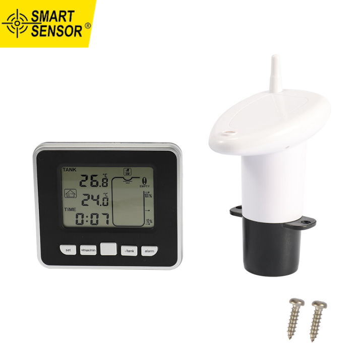 Smart Sensor Ultrasonic Water Tank Liquid Depth Level Meter Sensor with ...