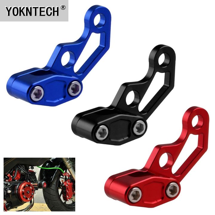 1PC Motorcycle Accessories Aluminium Brake Line Clamps Hose Tube Clip ...