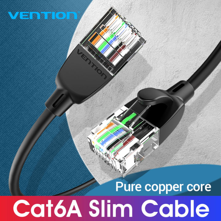 【COD】Vention Cat6A Ethernet Cable 10Gbps UTP RJ 45 Slim Ethernet Internet Patch Cable 0.5m/1m/3m ...
