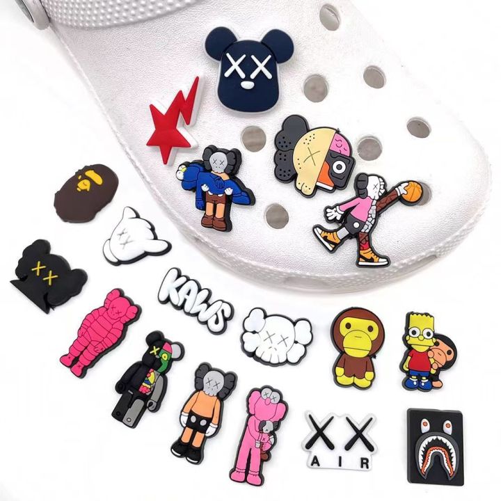 kaws for Croc Charms Decorations clogs Pins Accessories for Women Shoe ...