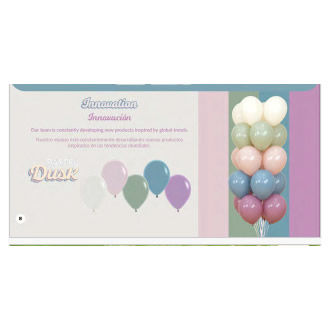 12" Balloon * Pastel Dusk Balloon * Rubber balloon * Birthday balloon ...