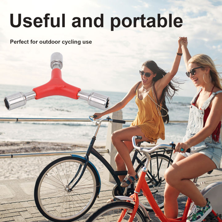 Y รูปร่างด้านนอก Hex Socket 3-Way ประแจจักรยาน Spanner จักรยานชุดซ่อม ...