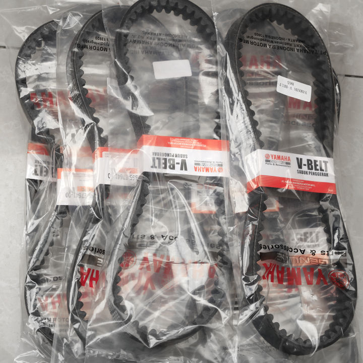 Yamaha V-Belt Genuine ORIGINAL Fan Belt B65 / 5TL / 2DP/ 2PH / 54P / 44D / B8R Drive Belt for ...