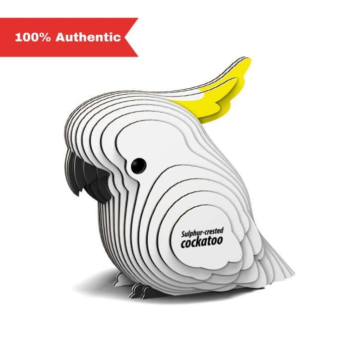 Eugy Dodoland Dodoland Bird Cockatoo 3D Puzzle | Lazada Singapore
