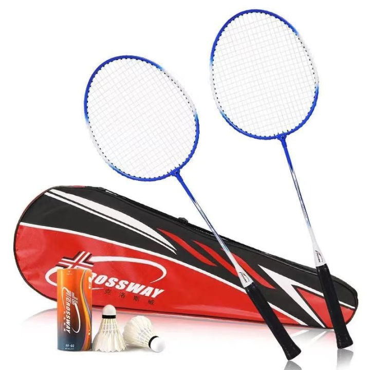 Badminton Racket Double Shot Suit Offensive Durable Badminton Racket ...