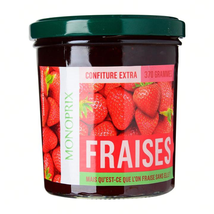 Monoprix Strawberry Jam 370G | Lazada Singapore