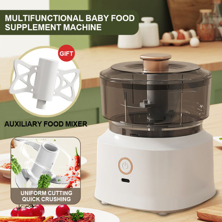 Food Processor Meat Wireless Grinder Electric Blender Mincer Food ...