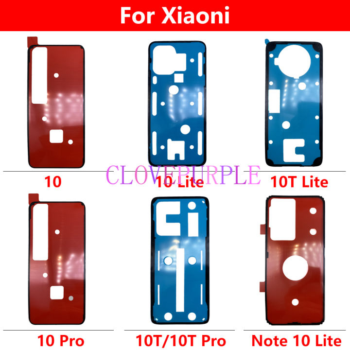 1pcs Waterproof Back Battery Cover Door sticker Adhesive Glue Tape For ...