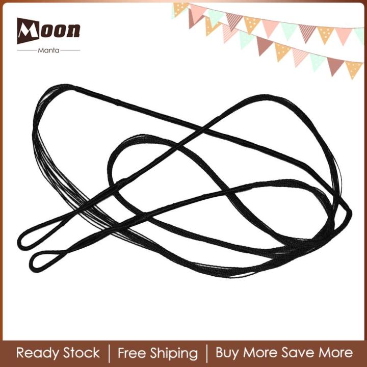 Moon Manta Archery Replacement Traditional Recurve Bow String Black ...