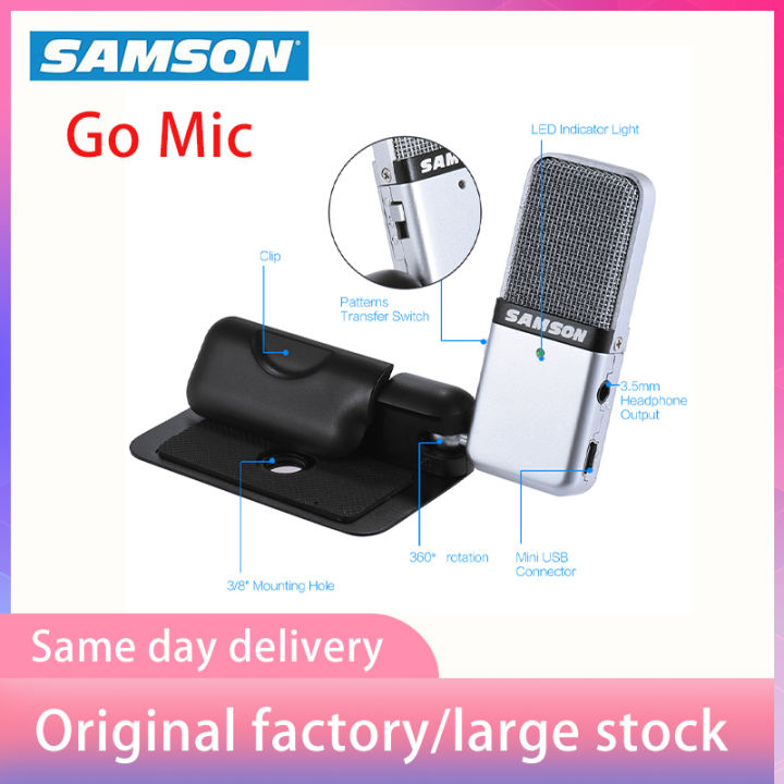 Samson Go Mic Portable USB Condenser Microphone | Lazada PH