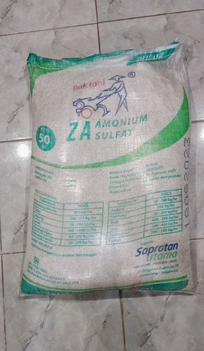 Pupuk ZA Granul Pak Tani Kemasan Repack 1 Kg | Lazada Indonesia