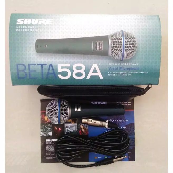 Mic microphone SHURE BETA 58A | Lazada Indonesia