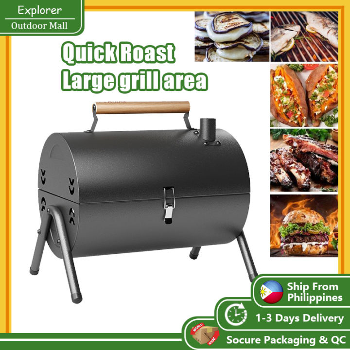 Grills Outdoor Camping Grills Stainless Steel Heavy Duty Barbecue Rack ...