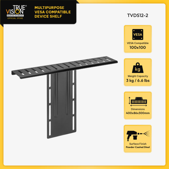 True Vision Multipurpose Camera Device Shelf TVDS12-2 | Lazada PH