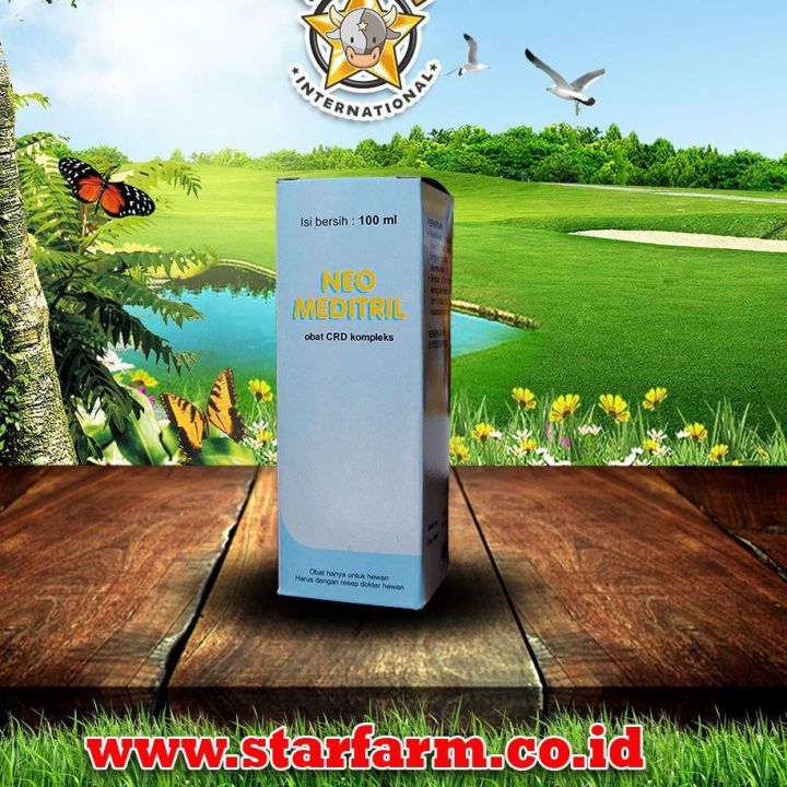 Neo Meditril 100ml Obat CRD Kompleks Medion - Star Farm | Lazada Indonesia