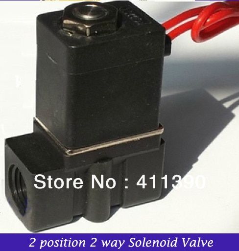 Plastic Solenoid Valve 2p025 06 1/8 2 Position 2 Way Mini Valve Direct ...