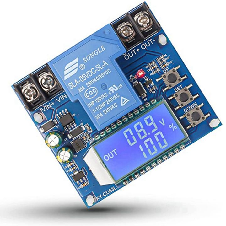 Low Voltage Cutoff, DC 6V-60V Low Voltage Protector Disconnect Switch ... Low Voltage Cutoff, DC 6V-60V Low Voltage Protector Disconnect Switch ...