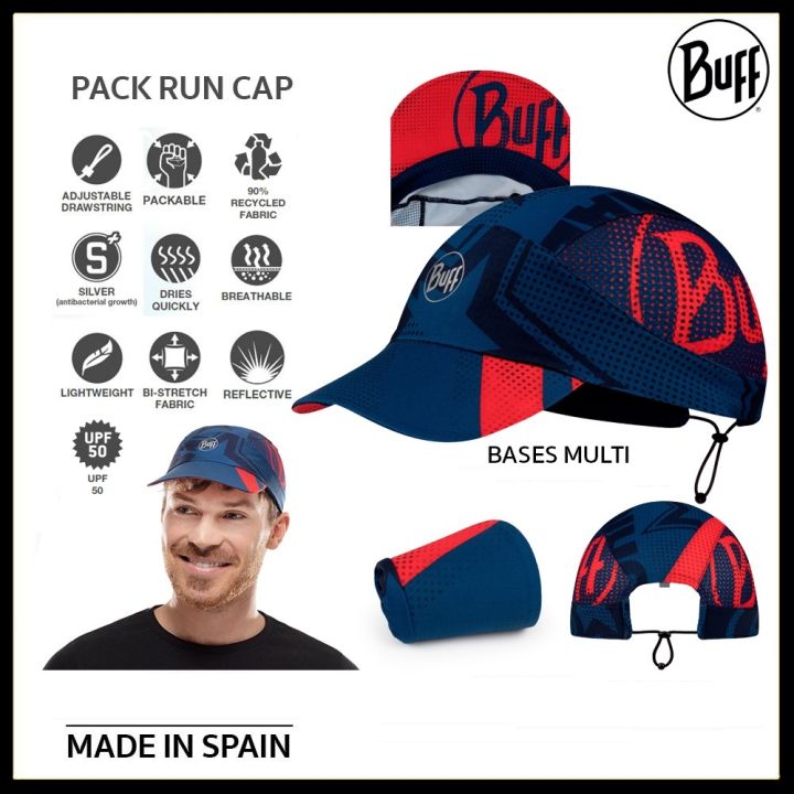 BUFF® Pro Team Pack Run Cap - Bases Multi, S/M (53-58cm) | Lazada