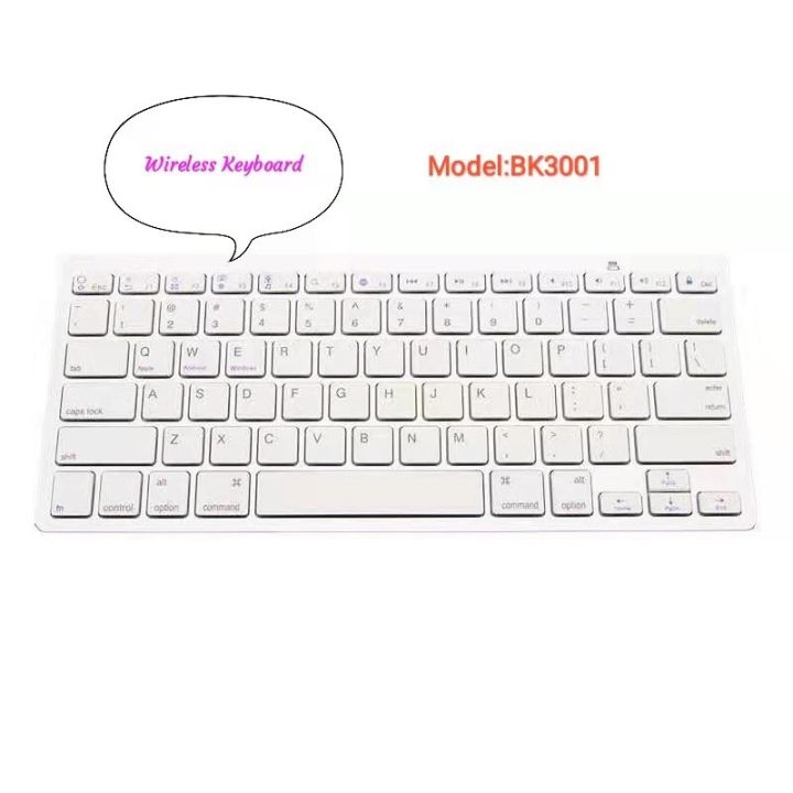 Bluetooth Wireless Keyboard Model Bk3001 Lazada Ph