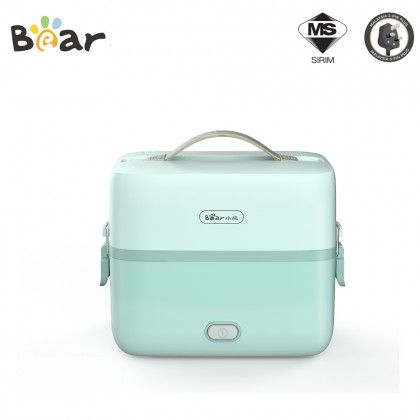 Bear Electric Lunch Box 1.2L Portable lunch box Stainless Steel lunch ...