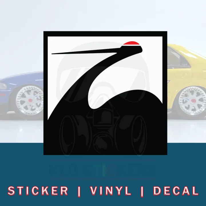 Spoon Stickers JDM Racing Car Decal Honda EK9 Civic Accord | Lazada