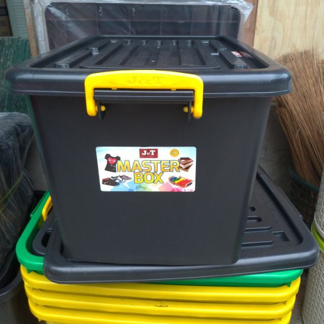 102 liters black storagebox | Lazada PH