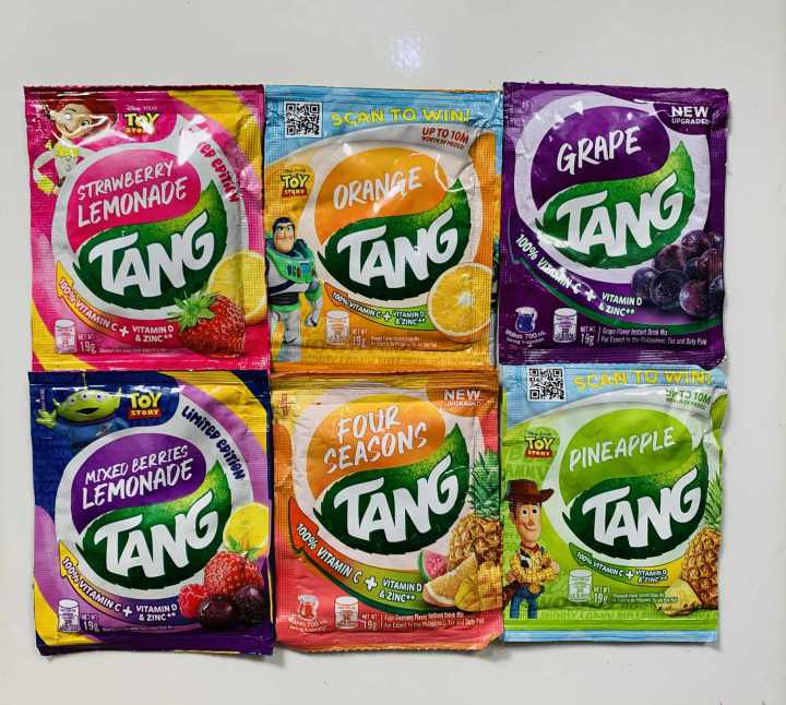(BUY 2 TAKE 1) Tang Instant Powdered Drink Mix 19g | Refreshing Fruit ...