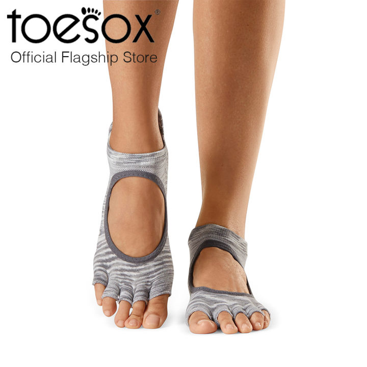 [New Collection ]ToeSox Grip Half Toe Bellarina Tec โทซอคส์ ถุงเท้ากันลื่นเปิดนิ้วเท้า รุ่น ...