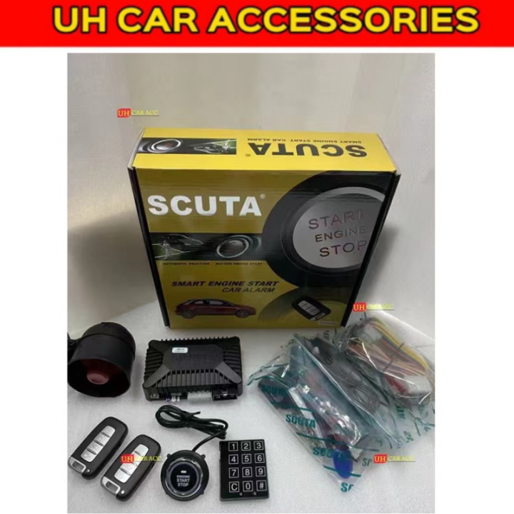 UNIVERSAL SCUTA KEYLESS PUST START ALARM | Lazada