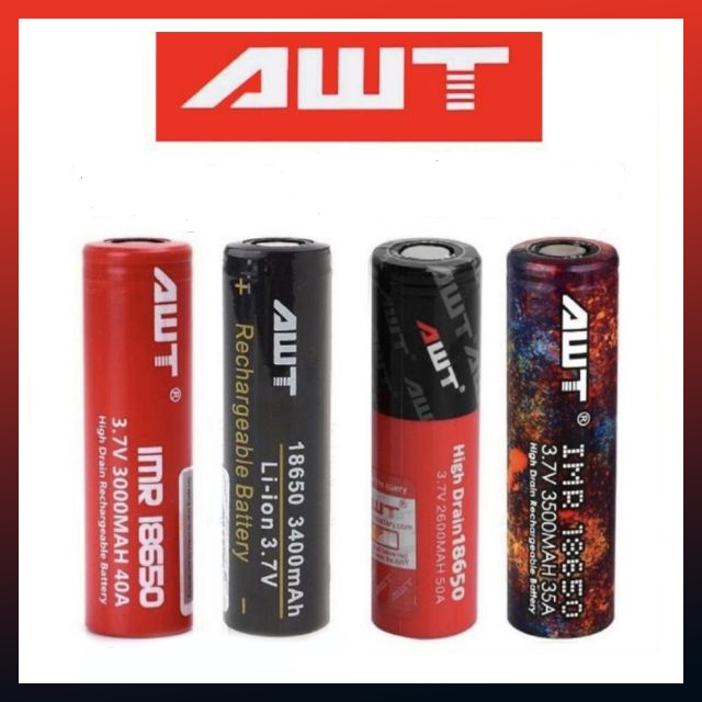 AWT lithium 18650 3.7v li ion Rechargeable battery pack lithium ion ...