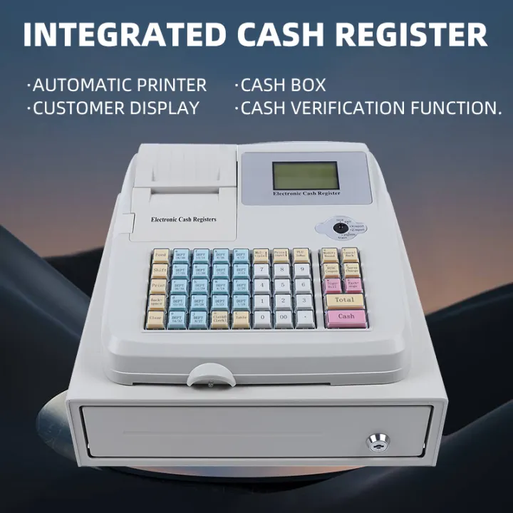 POS electronic english cash register box counter machine cash box ...