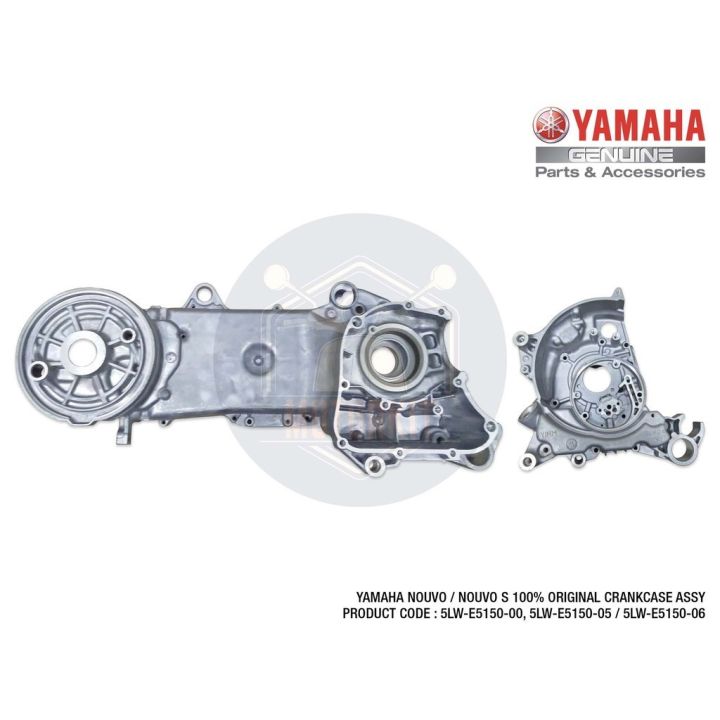YAMAHA NOUVO NOUVO S NOUVOS 100% ORIGINAL CRANKCASE ASSY ENGINE CASING ...