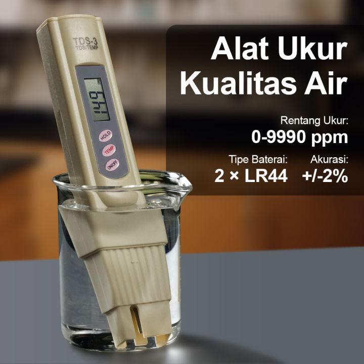 Alat Ukur Kualitas Air Water Quality Tester / Alat Ukur Kualitas Air ...