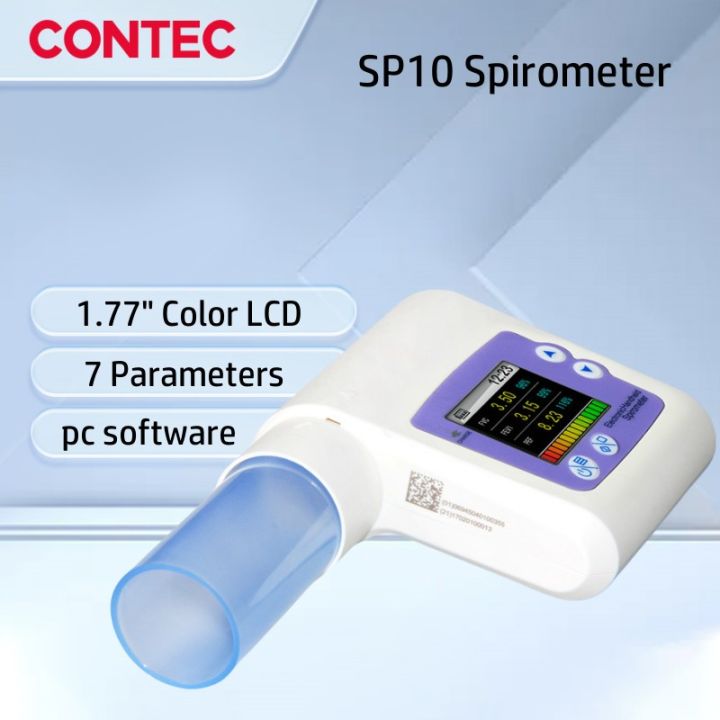 CONTEC SP10 SP10W Digital Spirometer Pulmonary Function medical BT ...