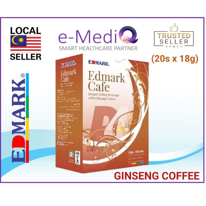 Edmark Ginseng Coffee Coffee Collection (20s x 18g) (Exp: Sep/2026 ...