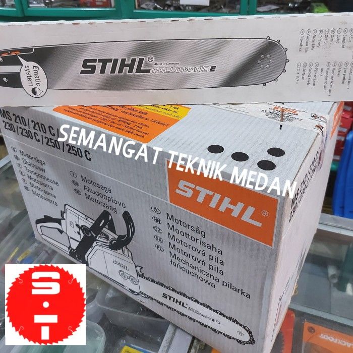 MS250 MESIN CHAINSAW CHAIN SAW GERGAJI POTONG KAYU 20 " STIHL MS 250 | Lazada Indonesia