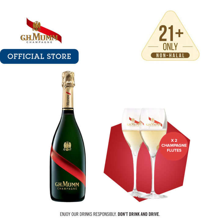 G.H.MUMM Grand Cordon Champagne France (750ml) | Lazada