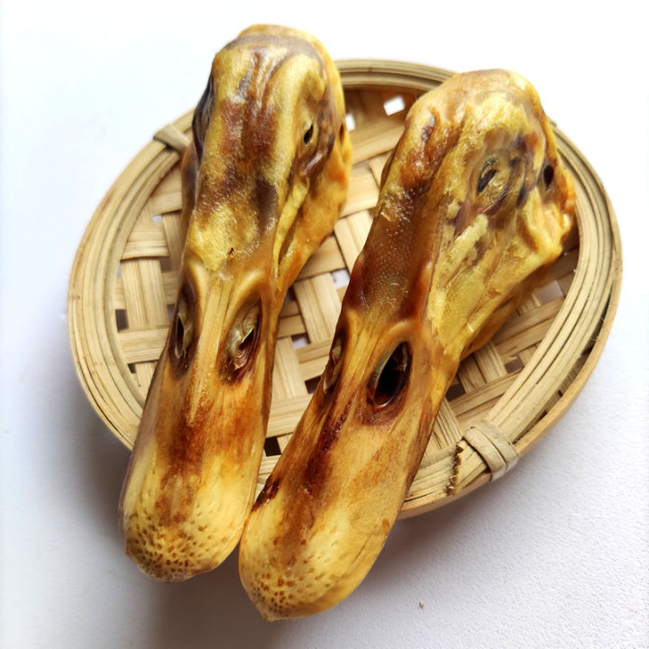 [100% Homemade] Premium Grade Dehydrated Duck Head Dental Chew Pet ...