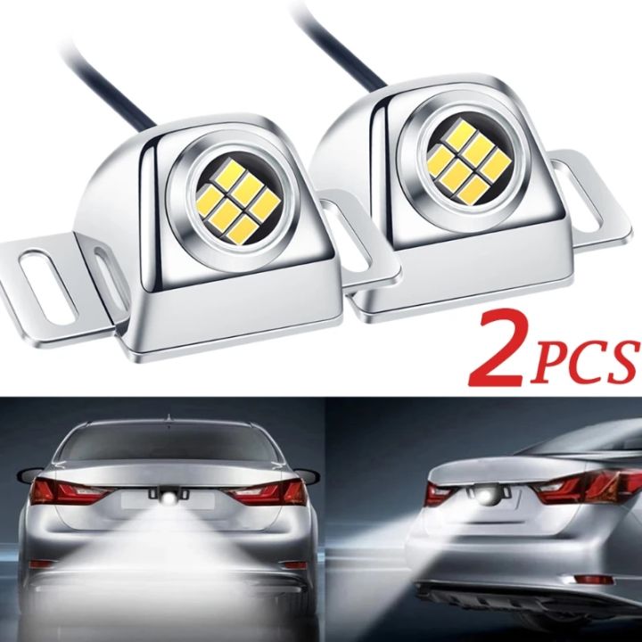 2pcs Car Reverse Light High Brightness Reversing Flashing Warning Lamp ...