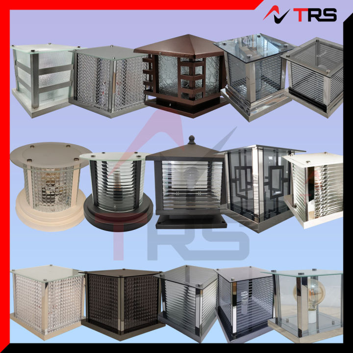 Outdoor Gate Light 300MM, Lampu Pagar 300MM, 15 Type Design ...