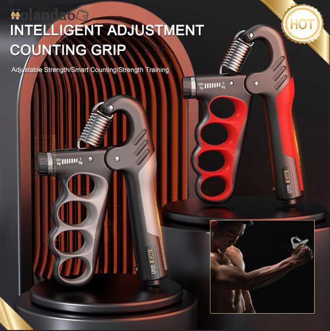 ⚡️【ส่งเร็วพิเศษ】⚡️5-100 กิโลกรัม Grip Trainer จับปรับความต้านทานความ ...